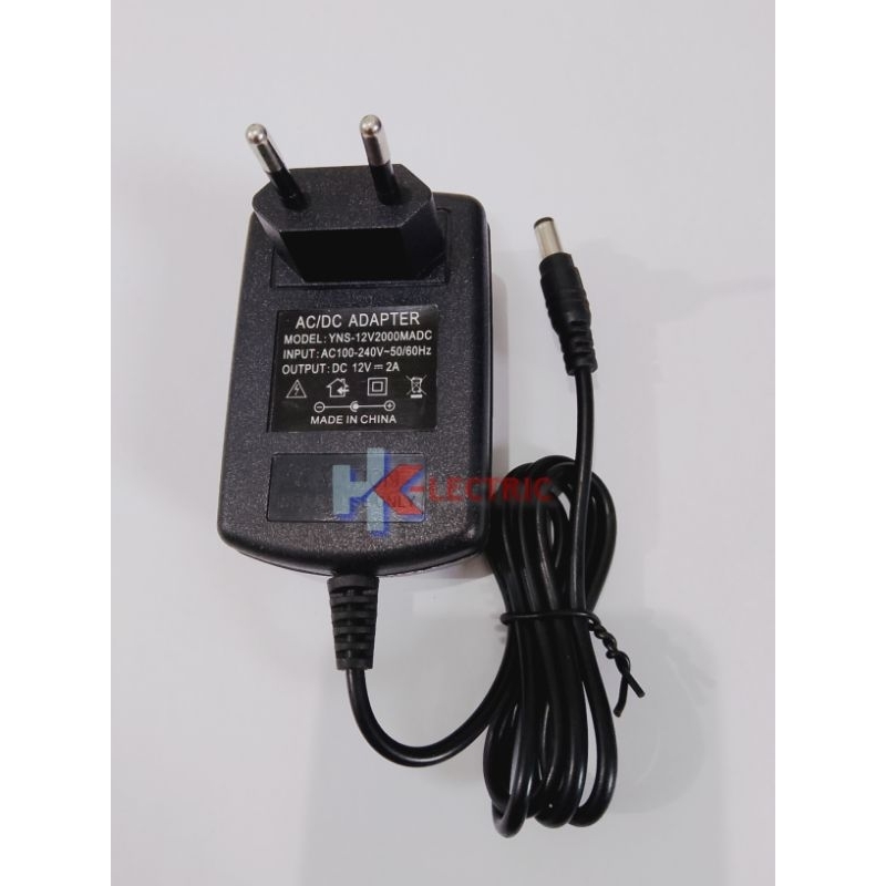 Jual Adaptor 12v 2a dengan indikator LED / Adaptor kamera cctv 12v 2a ...