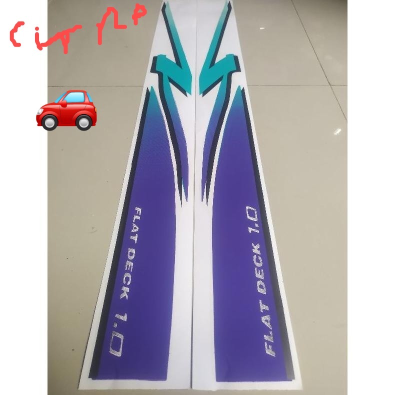 Jual strip sticker carry 1.0 flat deck pick up | Shopee Indonesia