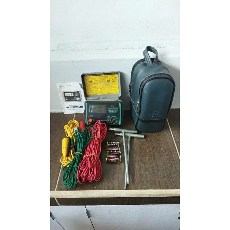 Jual Digital earth tester/grounding tester kyoritsu 4105a second ...