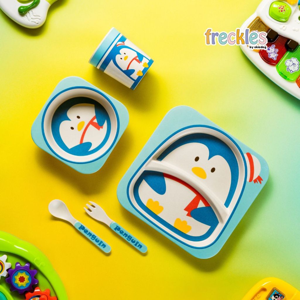 Jual Freckles Tableware Feeding Set Piring Anak - Freckles Feeding Set - Peralatan Makan Anak ...