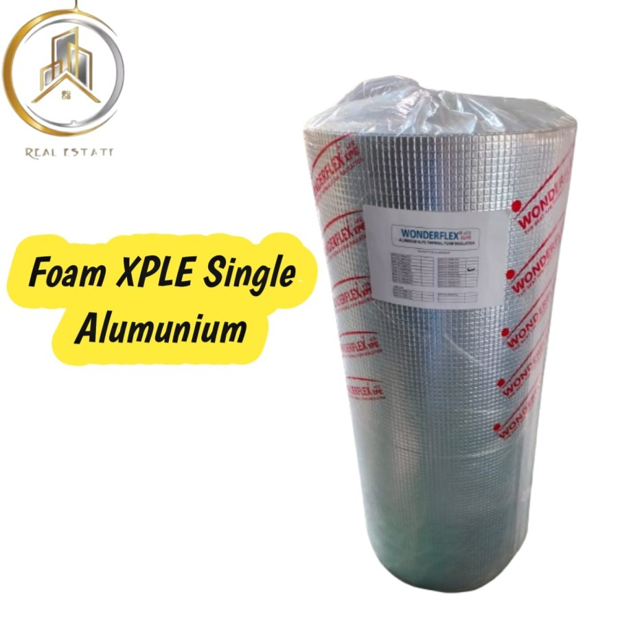 Jual Peredam Panas Atap Foam XLPE Alumunium Single Side 3,4,5,8,10mm ...