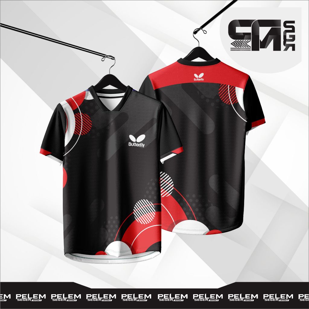 Jual kaos baju pakaian jersey tenis meja ping pong bulutangkis ...
