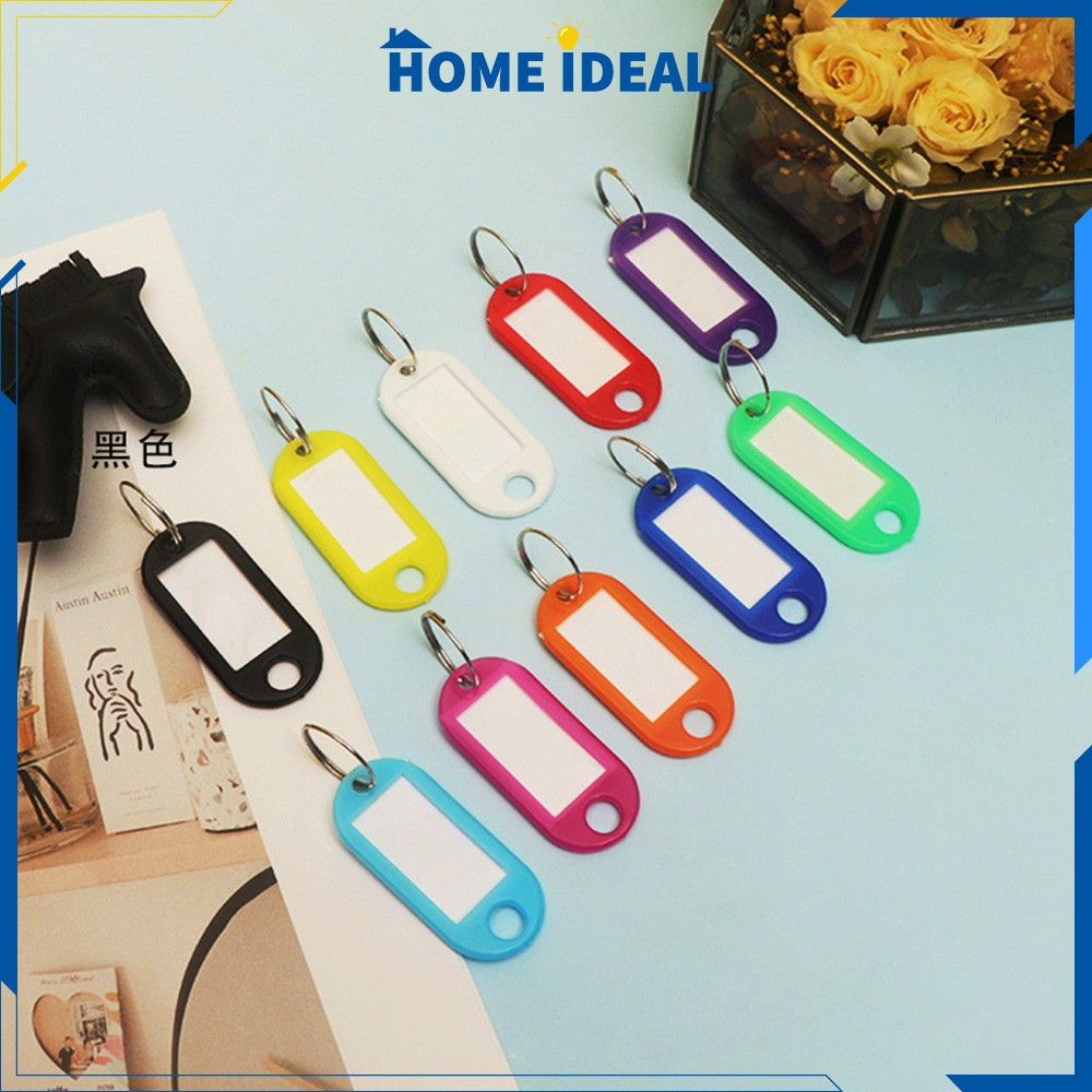 Jual Key Ring Tag Gantungan Kunci Label Nama Multifungsi / Keychain ...
