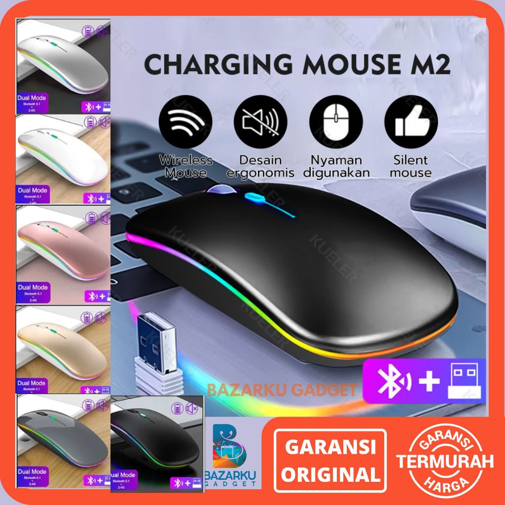 Jual Mouse Luminous Wireless RGB Mouse Wireless RGB Mouse RGB Mouse ...