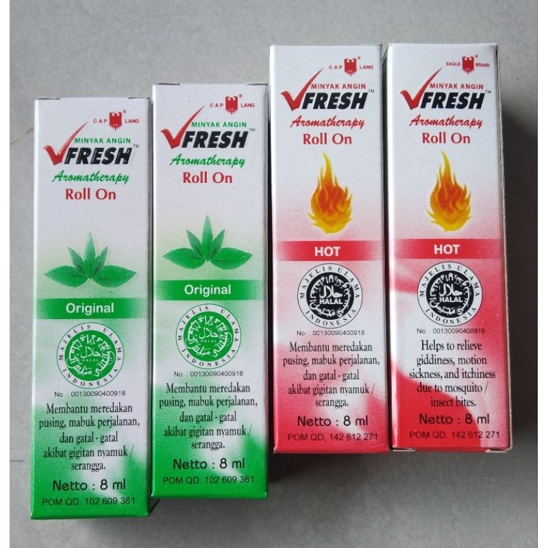 Jual Vfresh Roll On Kemasan 8ml | Shopee Indonesia
