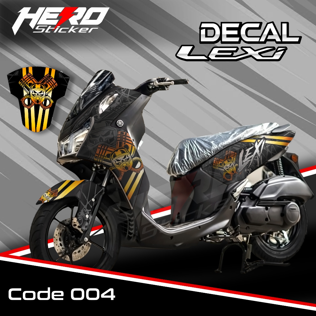 Jual TERBARU STICKER DECAL FULL BODY YAMAHA LEXI LX 155 2024 - DECAL ...