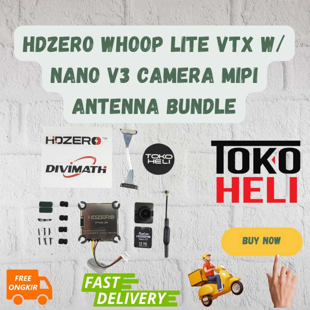 Jual HDZero Whoop Lite VTX w/ Nano V3 Camera MIPI Antenna Bundle ...