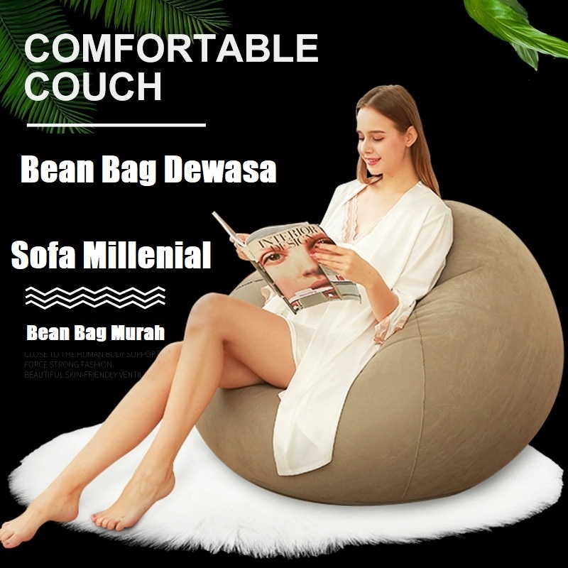 Jual Sofa angin beanbag inflatable sofa Beans Beanbag Oval Waterproof ...