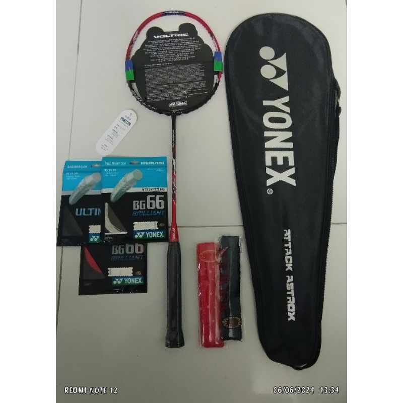 Jual RAKET FULL CARBON IMPORT NANOFLARE 100 tarikan 24-28 lbs siap ...