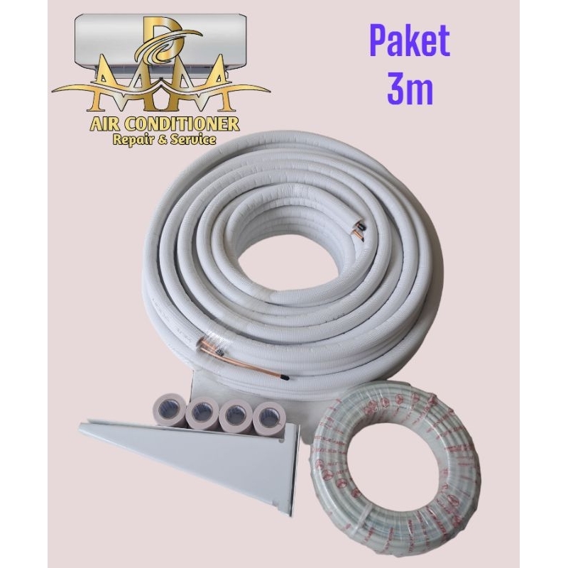 Jual PAKET MATRIAL AC 3 METER 1/2 PK - 1PK | Shopee Indonesia