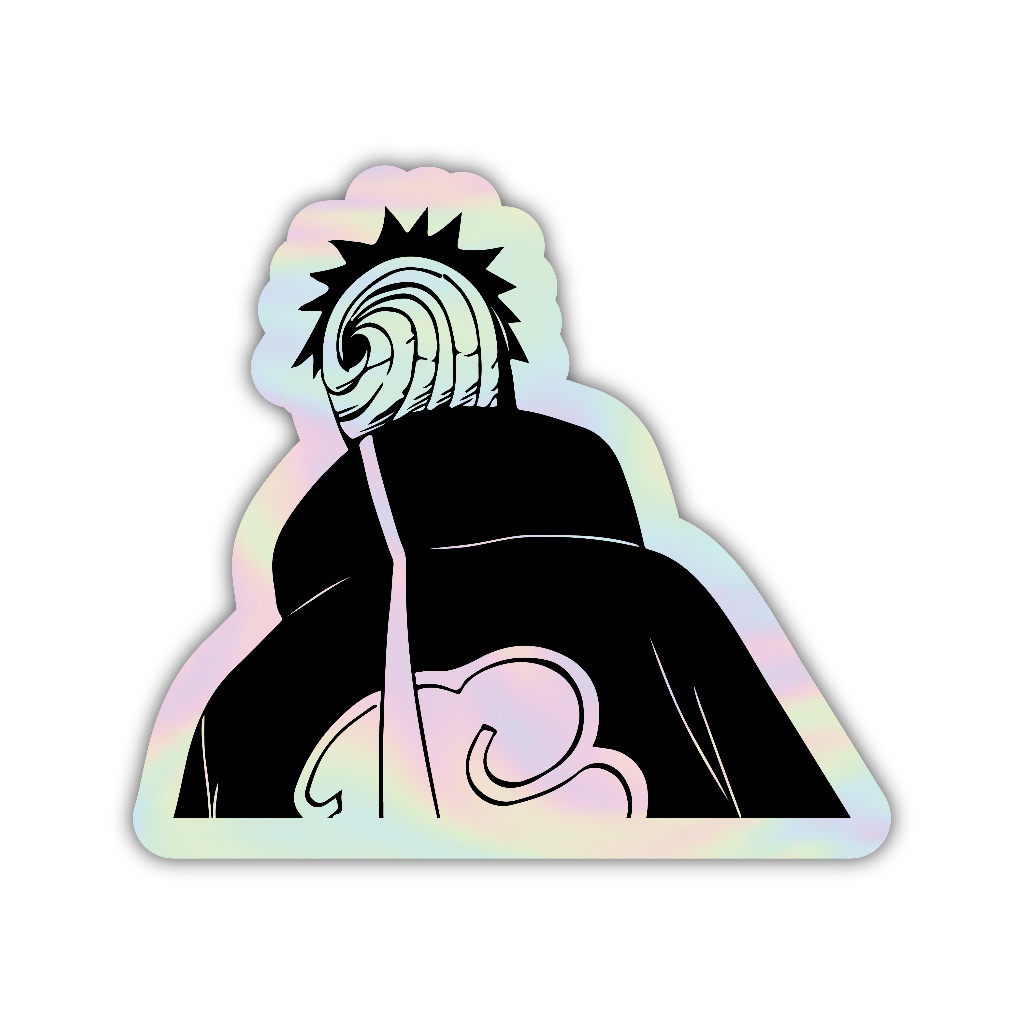 Jual Z162 sticker obito anime naruto, stiker hologram satuan | Shopee ...