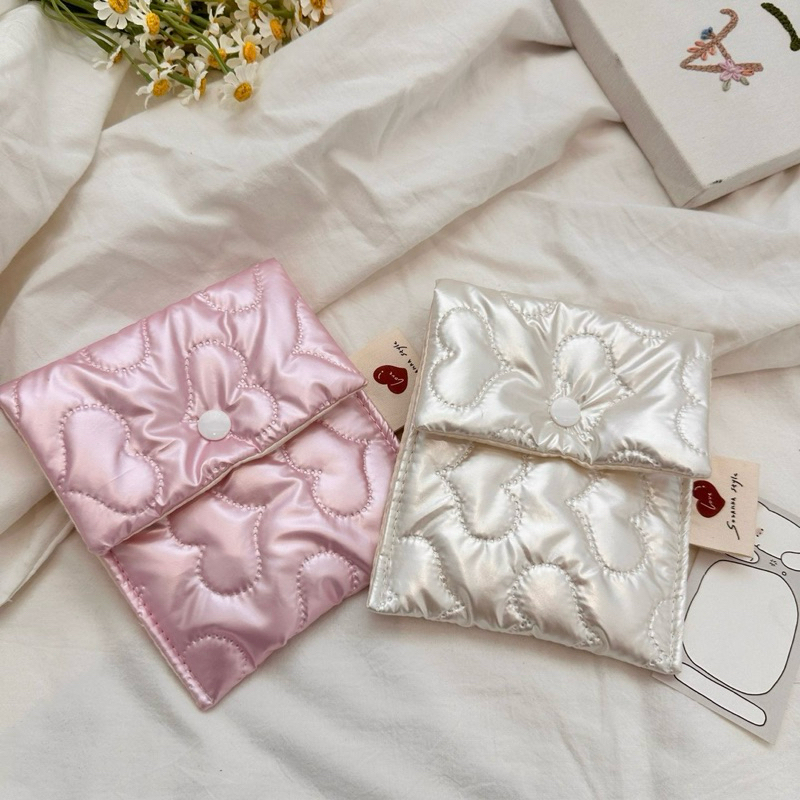 Jual mini shimmer pouch wanita lucu fashion korea tas kosmetik lipstick ...