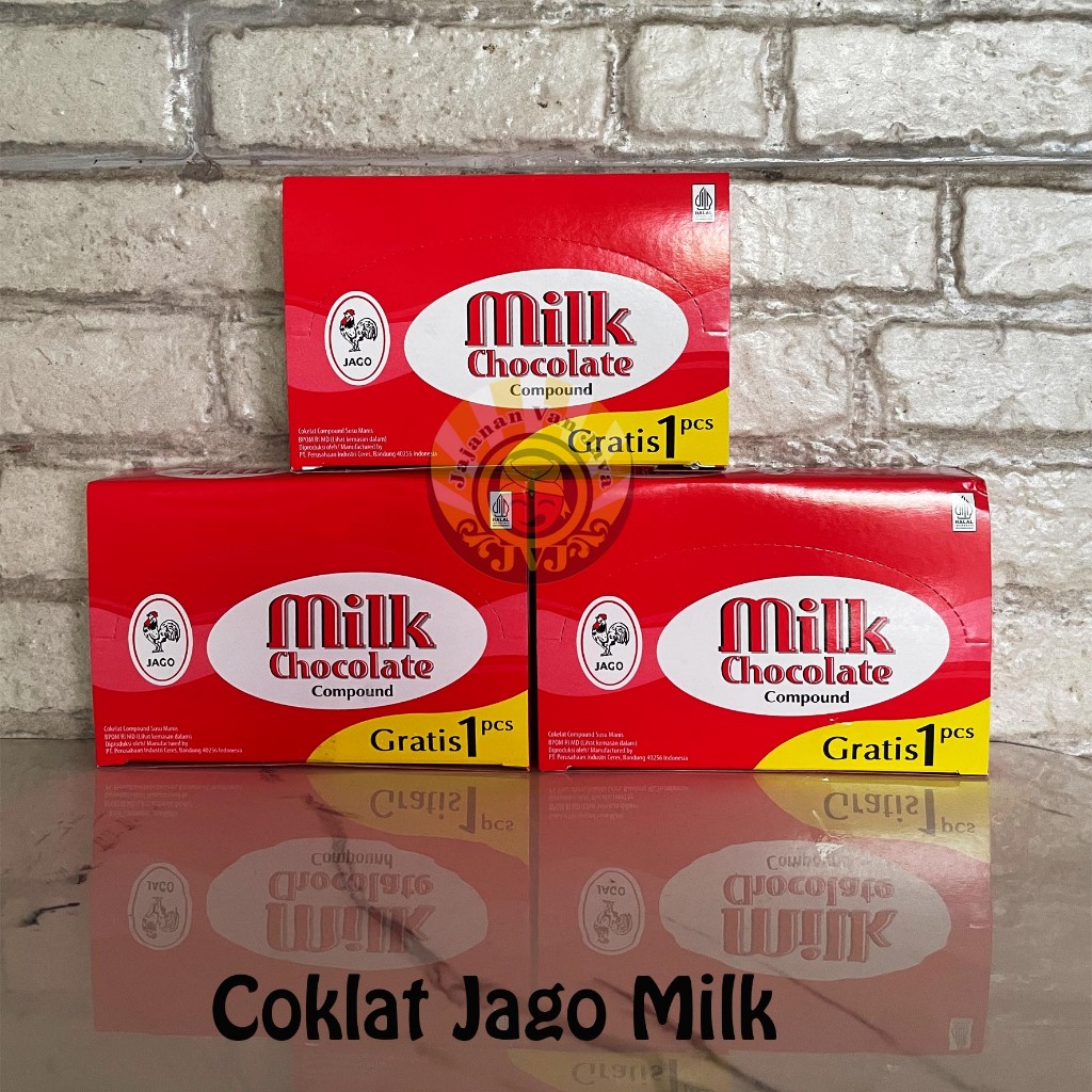 Jual Coklat Ayam Jago - Coklat Jago Milk - Coklat Jadul isi 120gr/box ...