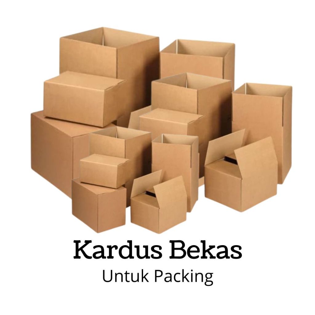 Jual Kardus Packing Paket Ukuran 20 x 10 x 8 Kardus Box Packing Bekas ...