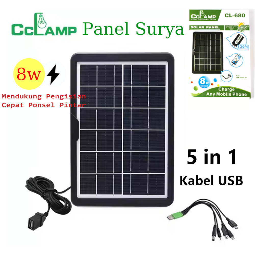 Jual CCLAMP Solar Panel Tenaga Surya - Panel surya multifungsi ...