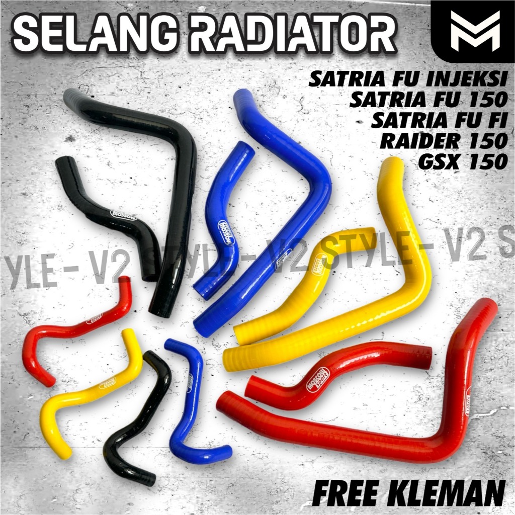 Jual SELANG RADIATOR SATRIA FU FI INJEKSI RIDER R150 GSX 150 SLANG ...