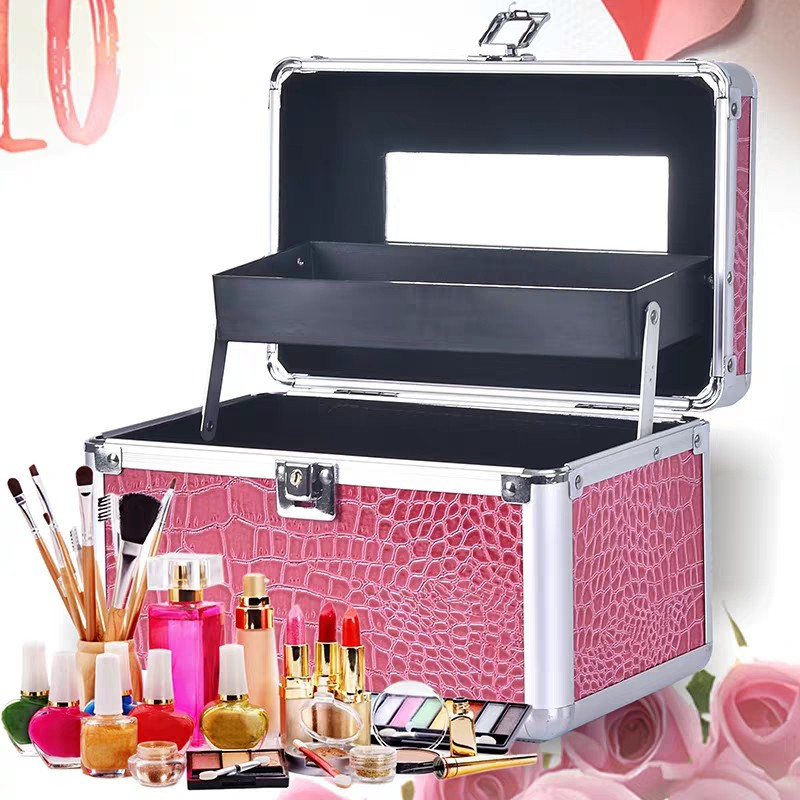 Jual KOTAK MAKEUP / KOTAK MAKEUP MINI / BOX MAKEUP / BEAUTY CASE ...