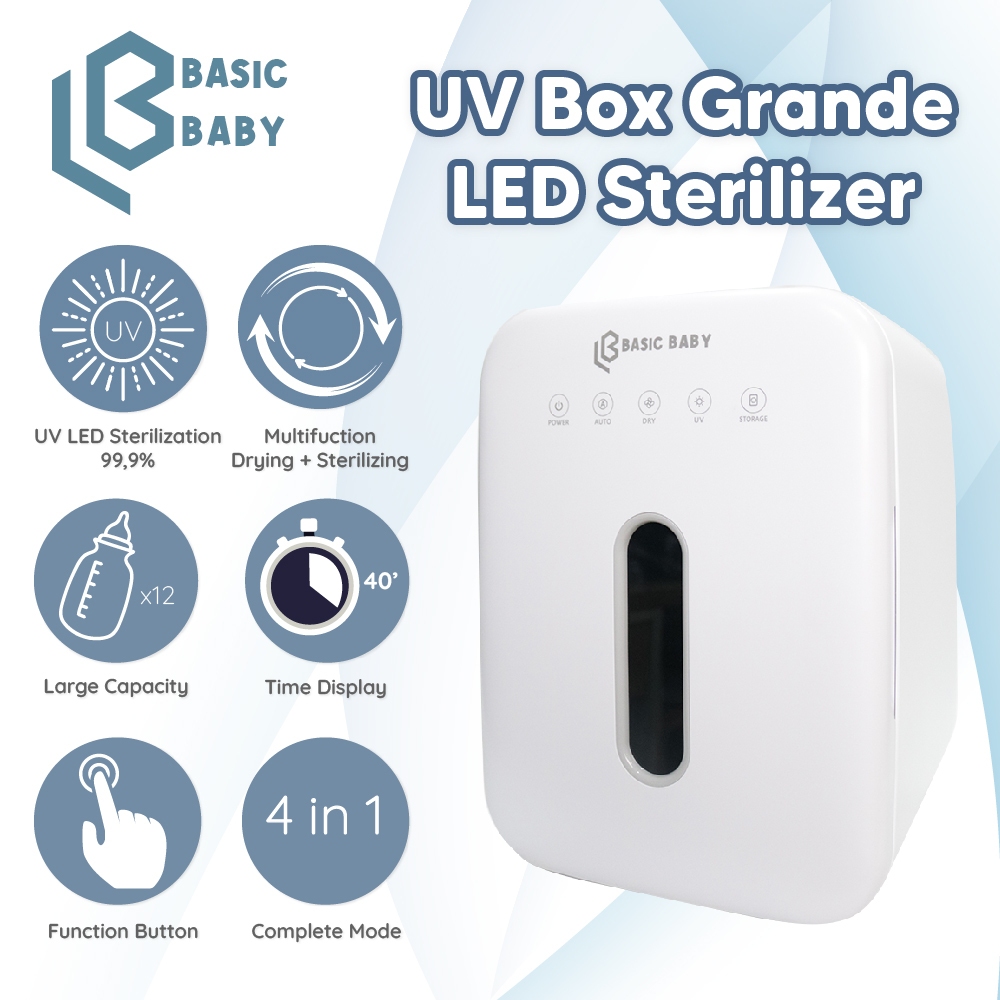 Jual Basic Baby UV Box Grande LED Sterilizer Alat Steril UVC ...