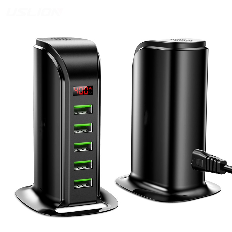 Jual Terminal Charger USB Charging Station Dock 5 Port 4A | Shopee ...