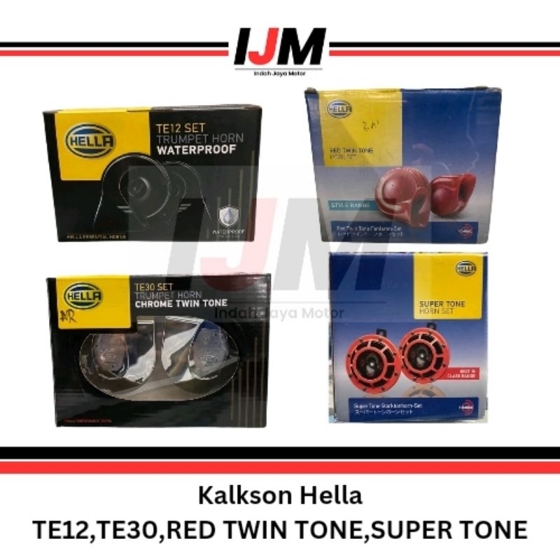 Jual Klakson Hella Klakson Keong TE12 TE30 SuperTone RedTwinTone ...