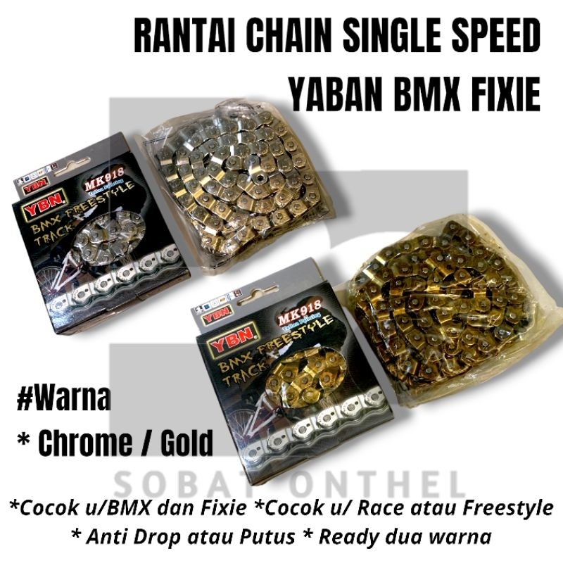 Jual Rantai BMX FIXIE YABAN YBN Freestyle | Shopee Indonesia