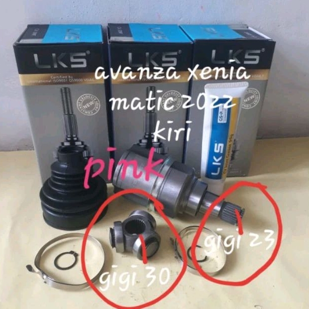 Jual Cv Joint Dalam As Tarik Dalam As Roda Depan Dalam Kiri All New Avanza Xenia,2021 On Matic ...