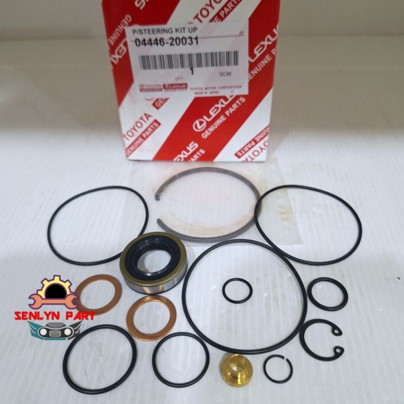 Jual SEAL KIT POMPA POWER STEERING ATAS TOYOTA COROLLA TWINCAM GARANSI ...