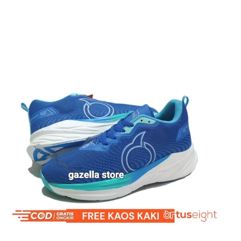 Jual Ortuseight hyperblast evo biru toska sepatu running pria / sepatu ...