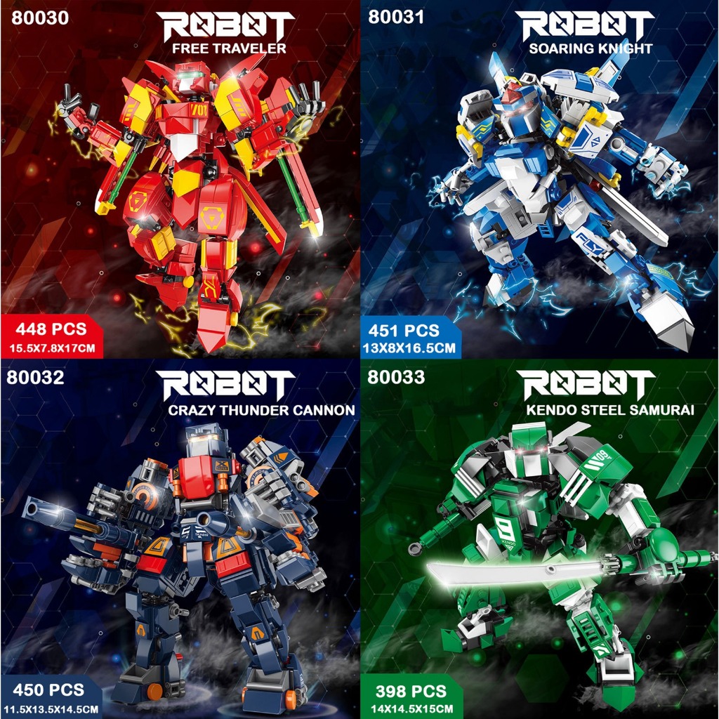 Jual Mainan Anak Robot Building Blok Mecha Mainan Lego Susun Bentuk ...