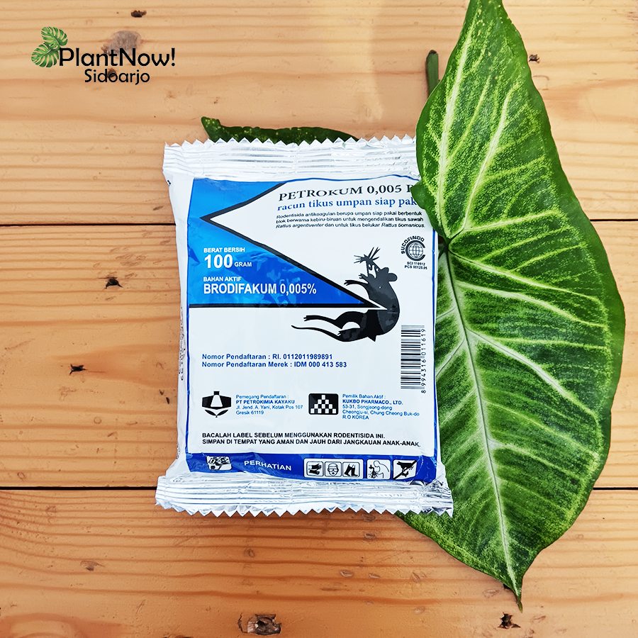 Jual Racun Tikus PETROKUM Umpan Pembasmi Hama Curut Rodentisida - 100 ...