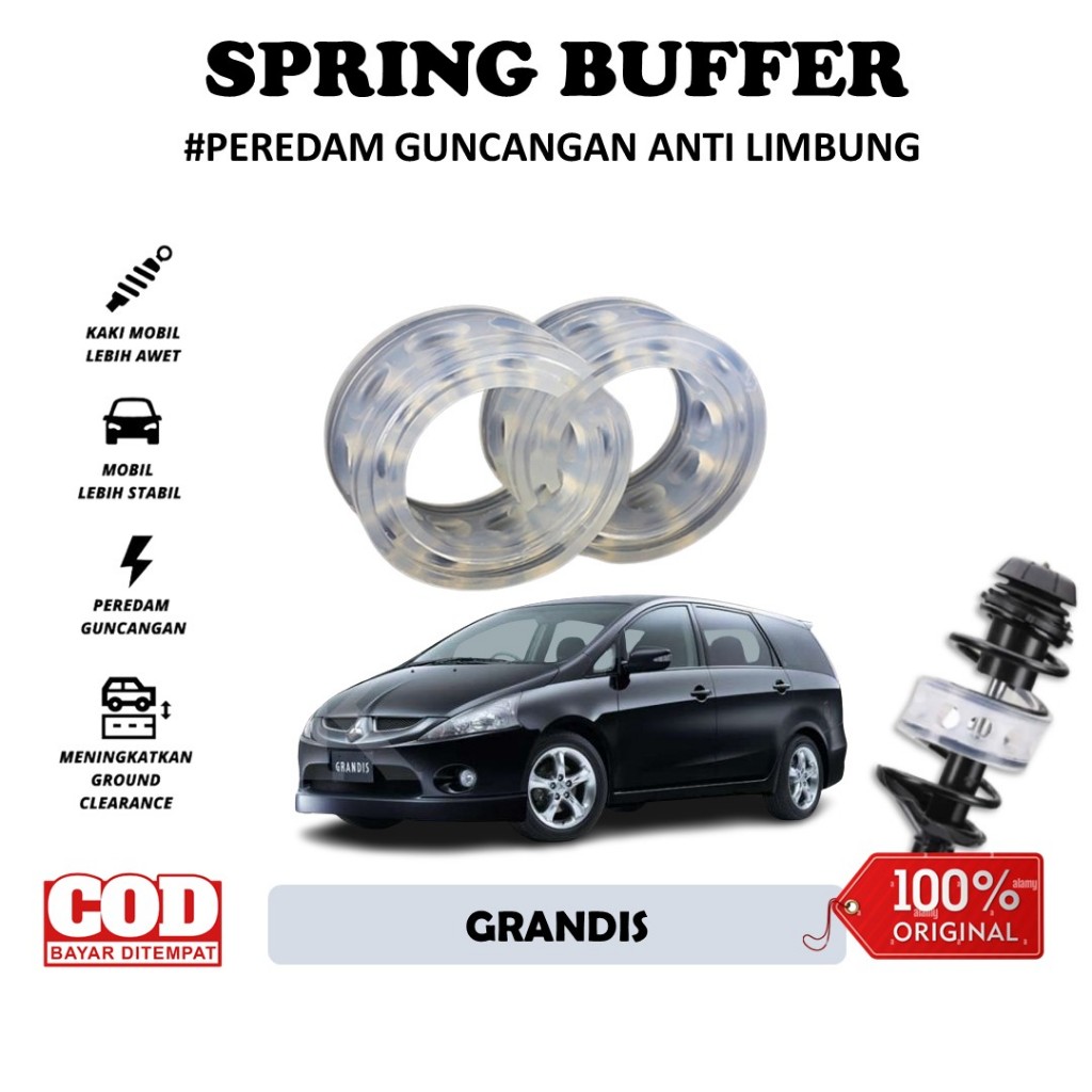 Jual Spring Buffer Mobil Mitsubishi Grandis Karet Damper Peredam ...
