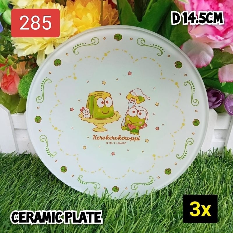 Jual Snack Plate / Piring Kecil Keramik Untuk Cake / cemilan / Permen ...