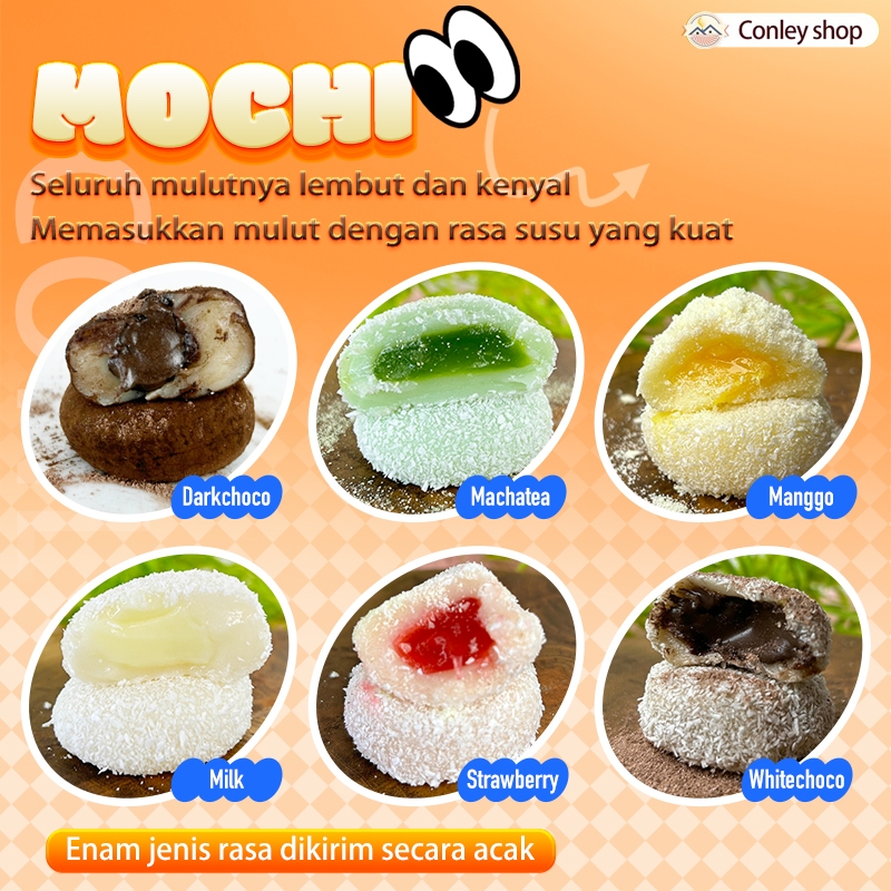 Jual [COD]Mochi, rasa Jepang klasik,kuemochi/mochi daifuku /camilan ...