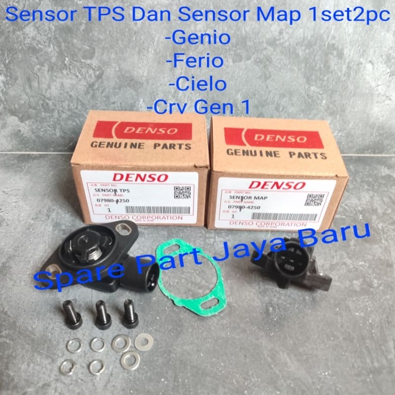Jual Sensor Map Dan Sensor TPS Honda Accord VTI 1994-1997 1set Original ...