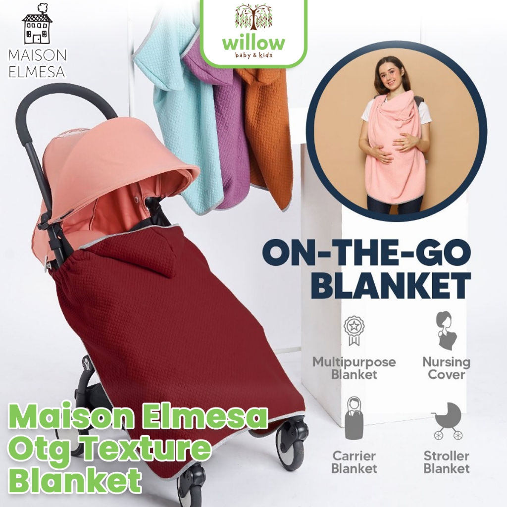 Jual Selimut Bayi - Maison Elmesa On The Go Texture Blanket | Shopee ...