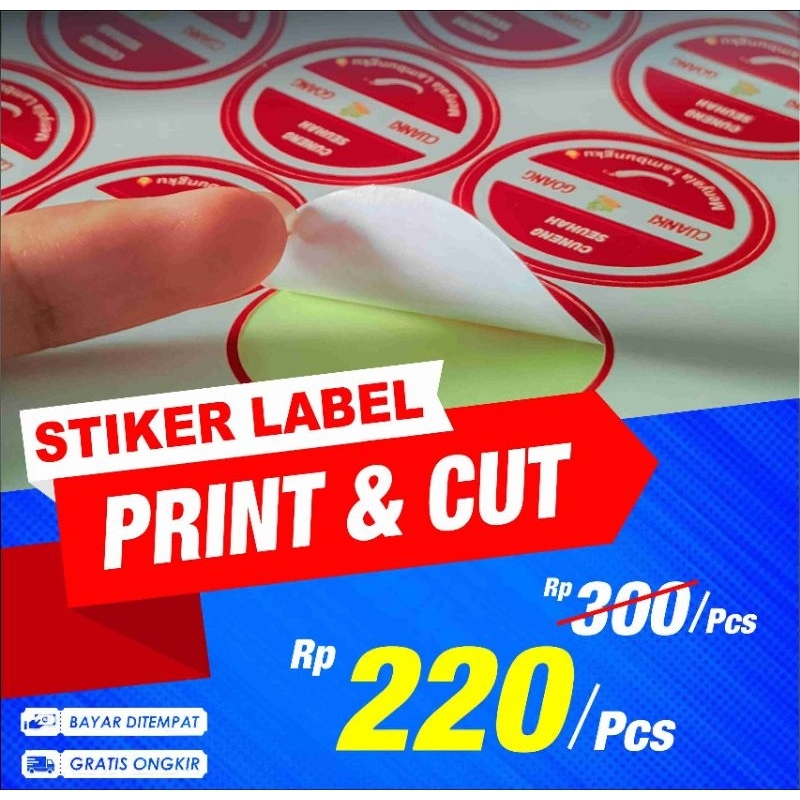 Jual stiker label,stiker cromo,label makanan tempel,stiker label ...