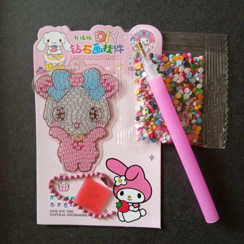 Jual stiker manik gantung diamond mozaik 1 pcs aktivitas anak | Shopee ...