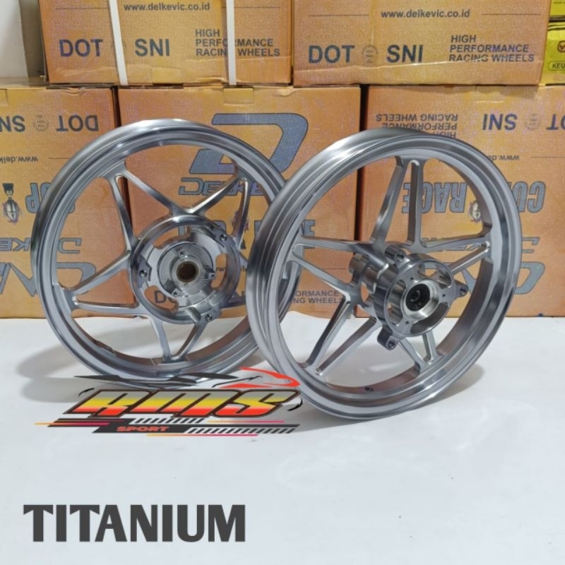Jual NEW 2023 VELG DELKEVIC X1 SIX STAR ALL NEW NMAX 155 / VELG RACING ...