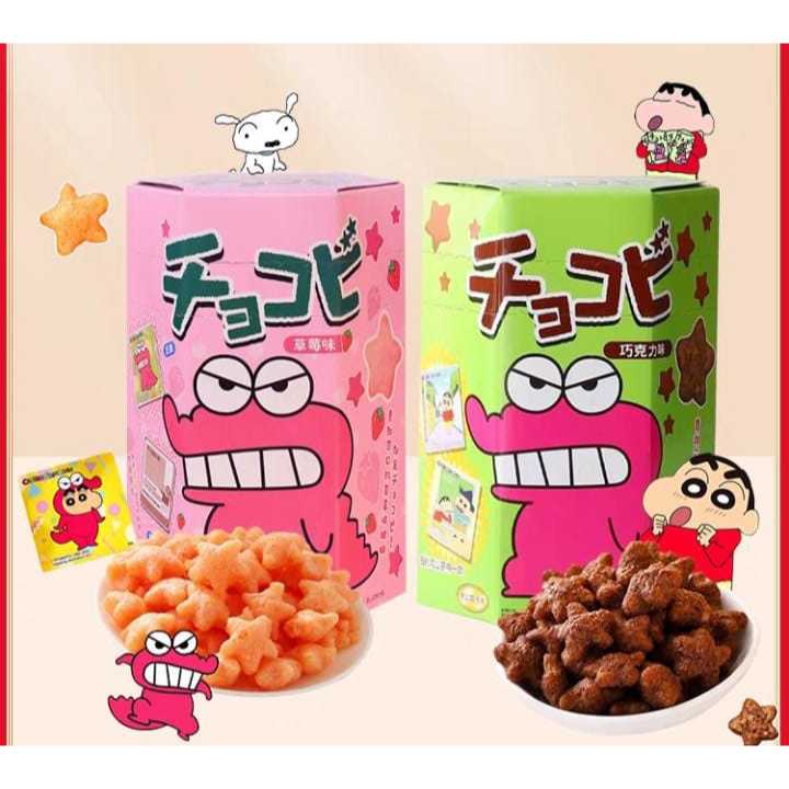 Jual Shin Chan Tohato Chocobi Biscuit Snack Shinchan | Shopee Indonesia