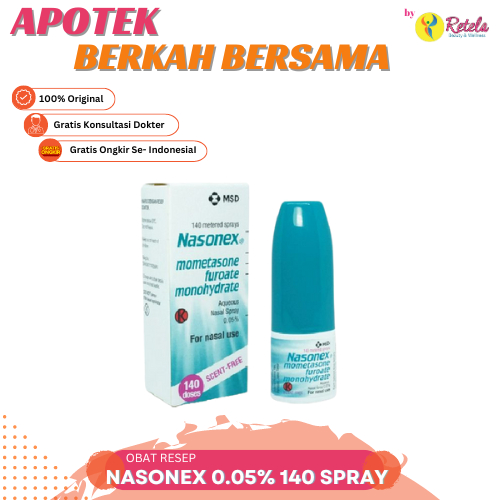 Jual NASONEX 0.05% 140 SPRAY 1 BOTOL | Shopee Indonesia