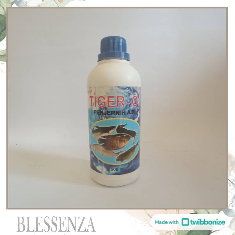 Jual TIGER O2 500 ML - PENJERNIH AIR KOLAM IKAN KOI IKAN LELE IKAN NILA ...