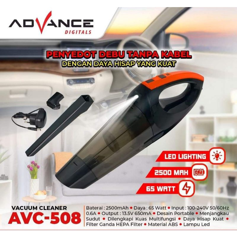 Jual Advance AVC 508 Vacum Cleaner Portable AVC-508 Penyedot Debu ...