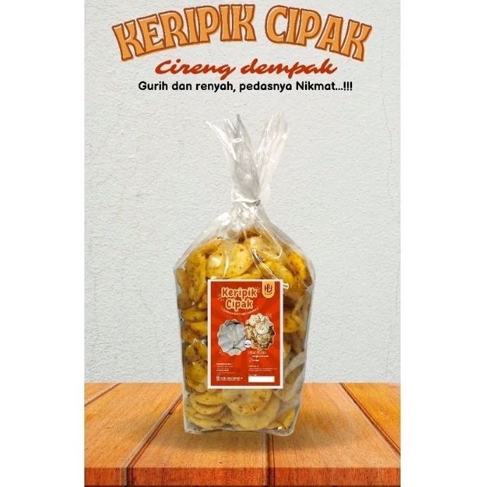 Jual CIPAK KERING PEDAS DAUN JERUK/KERIPIK CIRENG DEMPAK/Cipak koceak ...