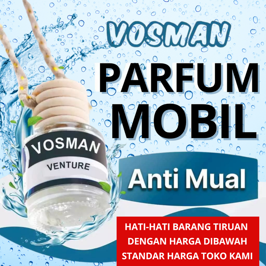 Jual Parfum Mobil VOSMAN best seller dari PARFUMKU STORE bergaransi 100 ...