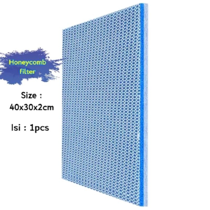 Jual Busa Filter Honeycomb sarang lebah ukuran 40 x 30 cm tebal 2cm ...