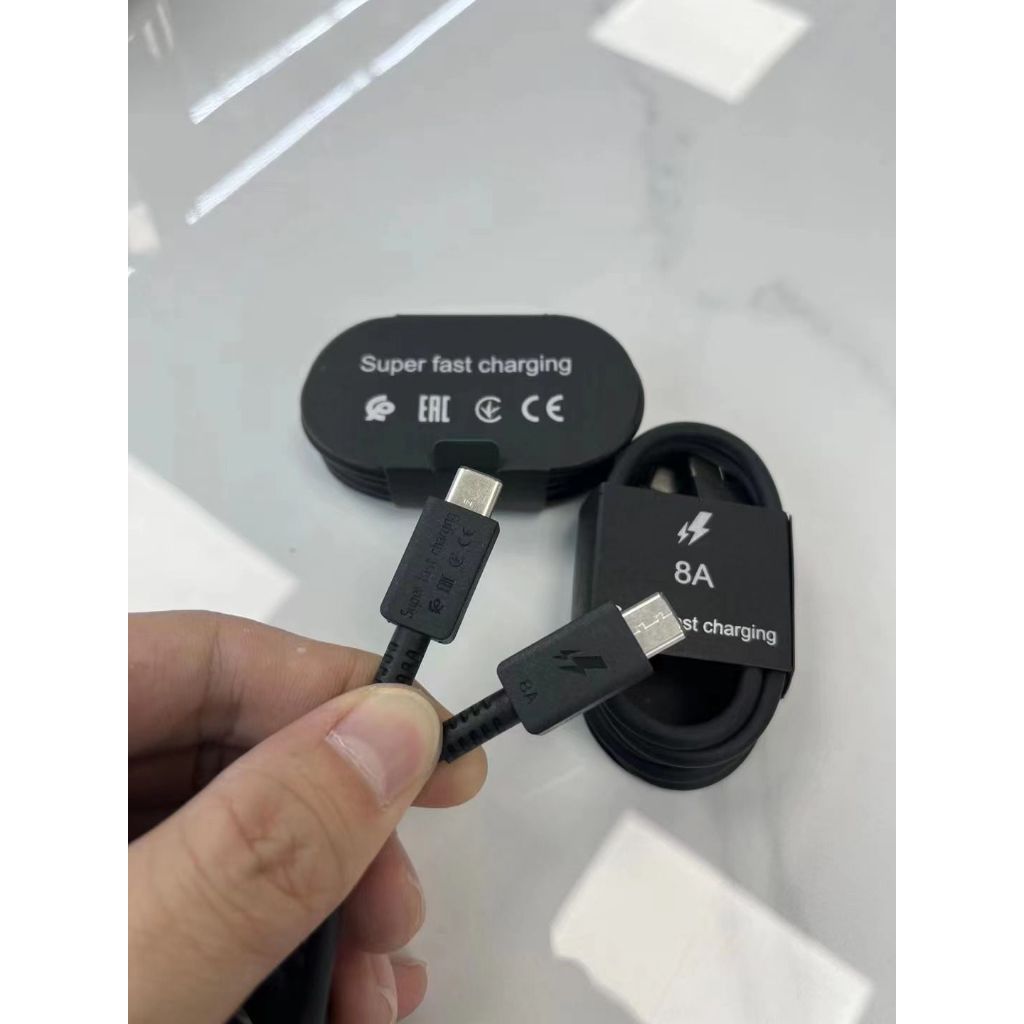 Jual Kabel Data Samsung Type C To Type 8A SUPER FAST CHARGING ORIGINAL ...
