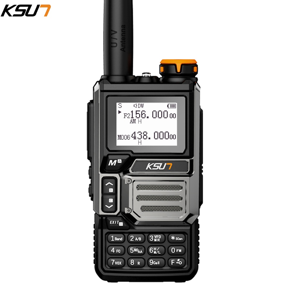 Jual KODE D38N KSUNTFSI UV6D Ht Abbree Full Band Airband 59MHZ Wireless ...