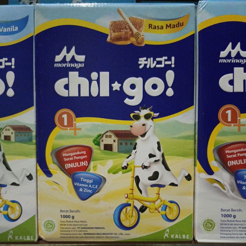 Jual MORINAGA CHILGO 1+ / CHILGO 3+ 1000g | Shopee Indonesia