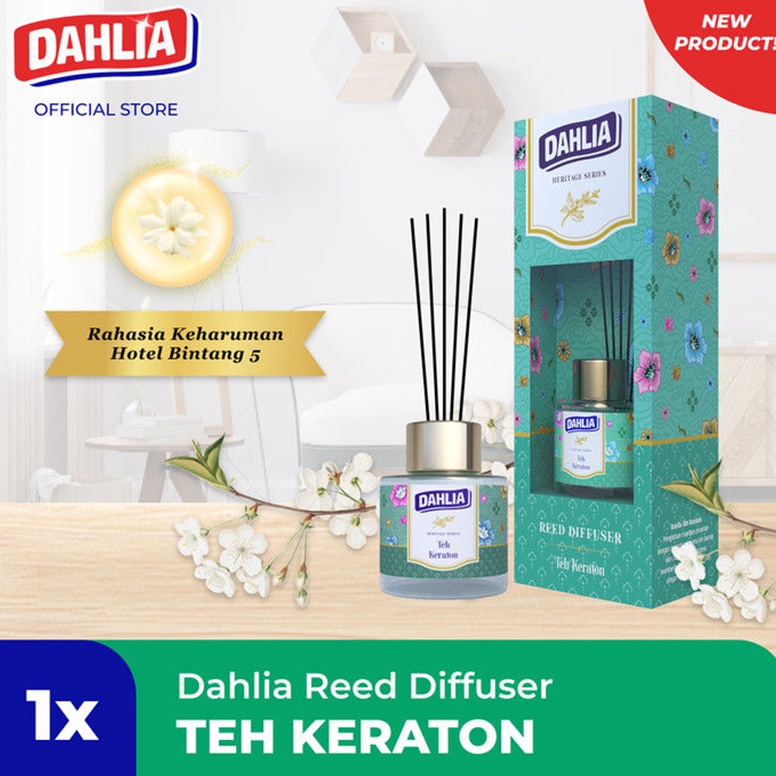 Jual F 61 Dahlia Reed Diffuser Alat Refill Teh Keraton Pengharum ...