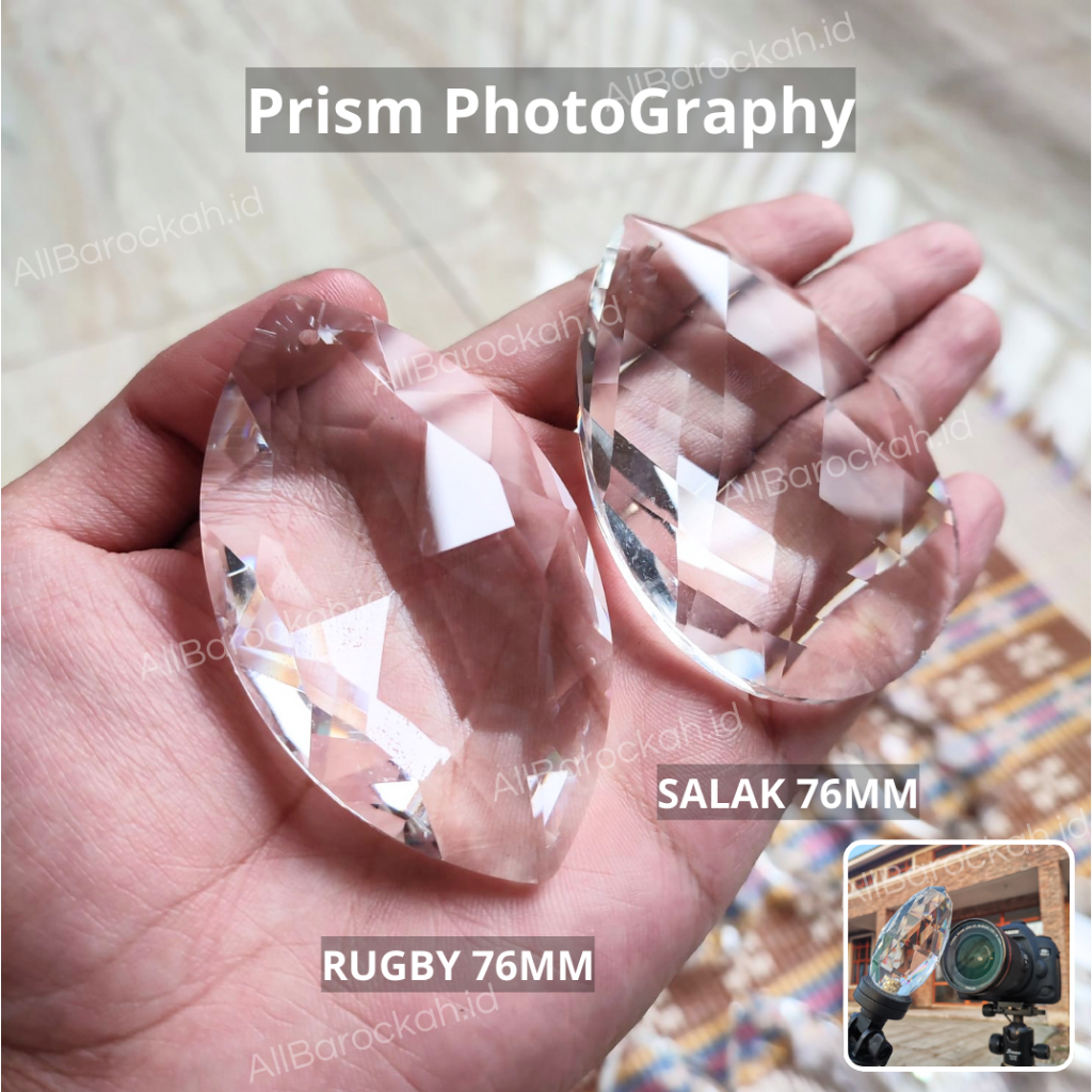 Jual Kaca Prisma Kristal Photography Crystal Prism Photography Prism ...